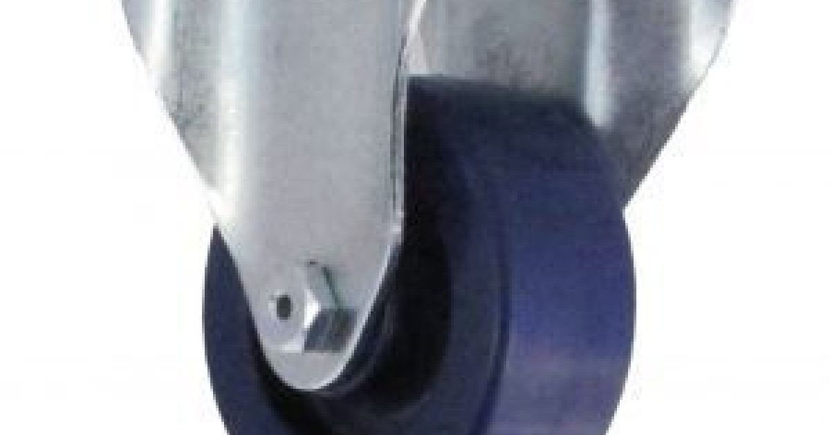 3" Solid Polyurethane Rigid Caster 260 lbs. | Caster Connection