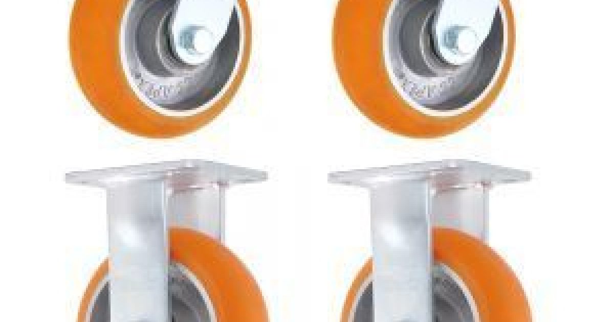 6" CC Apex set - 2 swivel/2 rigid 1,000 lbs. | Caster Connection