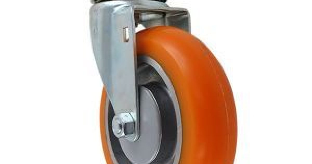 5" CC Apex Threaded-Stem Swivel Caster 450 lbs. | Caster Connection