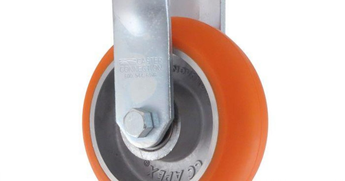 6" CC Apex Rigid Caster 1,000 lbs. | Caster Connection