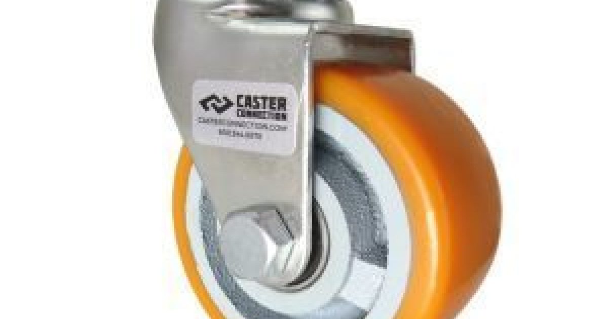 4" CC Stout HD Swivel Caster 450 lbs. | Caster Connection