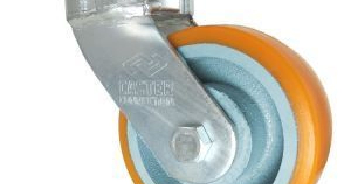 5" CC Stout HD Kingpinless Swivel Caster w/ Extended Swivel Lead 1,050 ...